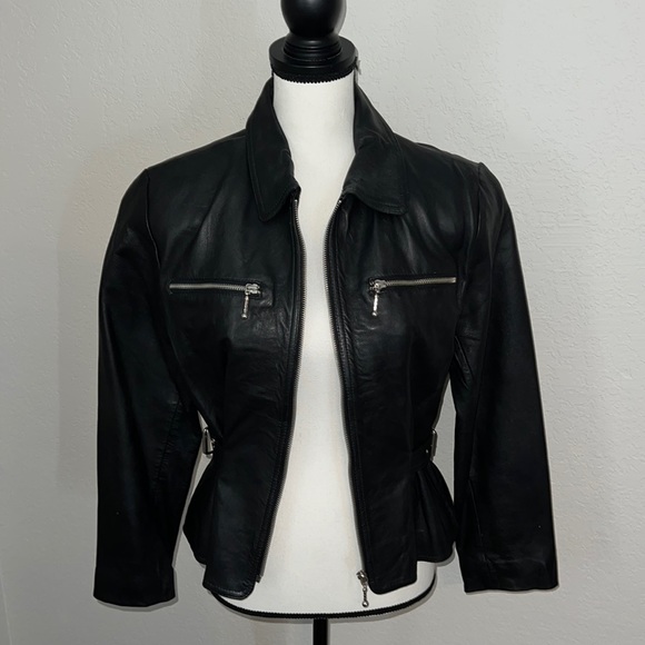 Colebrook | Jackets & Coats | Colebrook Co Leather Black Jacket | Poshmark